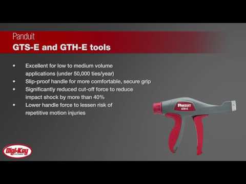 Panduit Ergonomic Cable Tie Installation Hand Tools | Digi-Key Daily