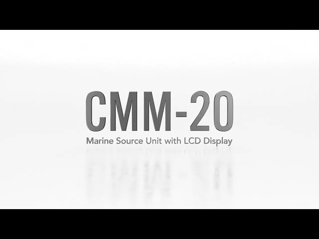 CLARION MARINE AUDIO CMM-20 Marine Receiver