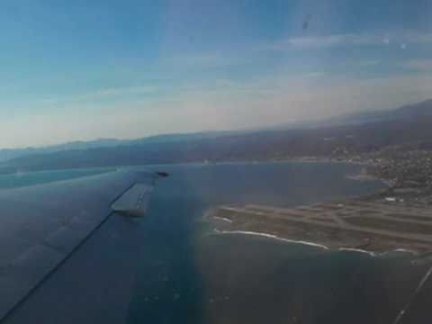 Take-off from Nice Côte d'Azur airport on board flight Scandinavian 794 to Copenhague-Kastrup MD-80