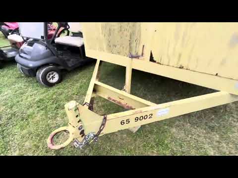 Lot 241 2000 Bowridge Tandem Axel Trailer