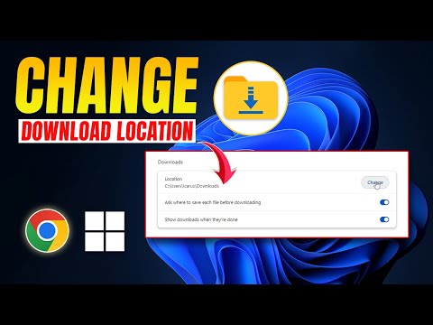 How to Change Download Location in Chrome on PC | Change Chrome Browser Download Path