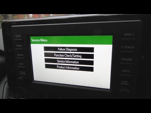 Toyota RAV4 (2019-2022): Hidden Service Menu Settings. Diagnostic Info And Camera Calibration.