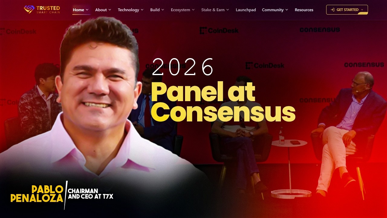 Pablo Penaloza | Panel at Consensus 2026 | Trusted Smart Chain