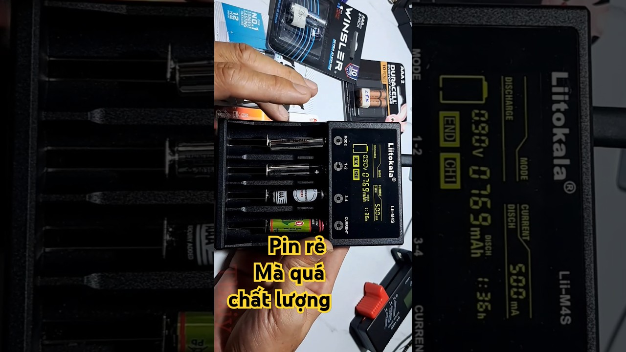 The new AAA battery line has just appeared and is of great quality, everyone.