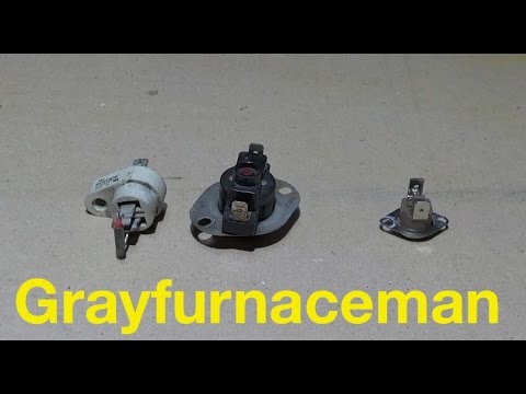 The furnace rollout switch