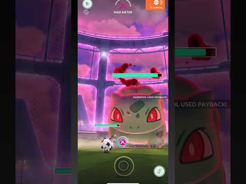 First Dynamax Raid Battle Solo | Bulbasaur Pokemon Go
