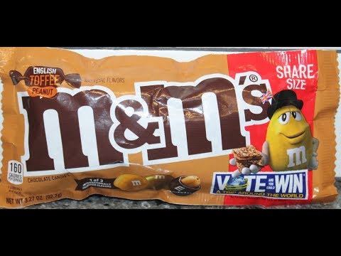 M&M’s English Toffee Peanut Review – Junk Food Reviewer