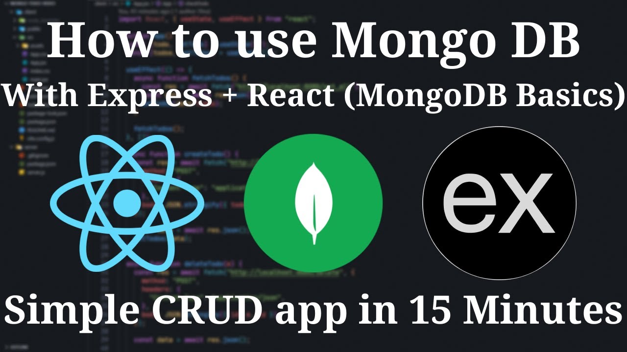 Build a CRUD app with MongoDB in 15 Minutes (MongoDB Tutorial)