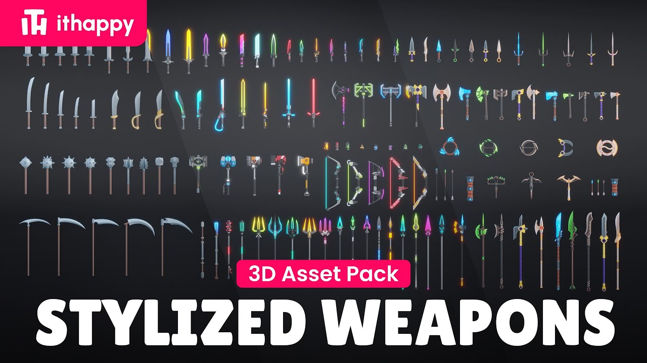 Ultimate Stylized Weapons - 3D Asset Pack for Games