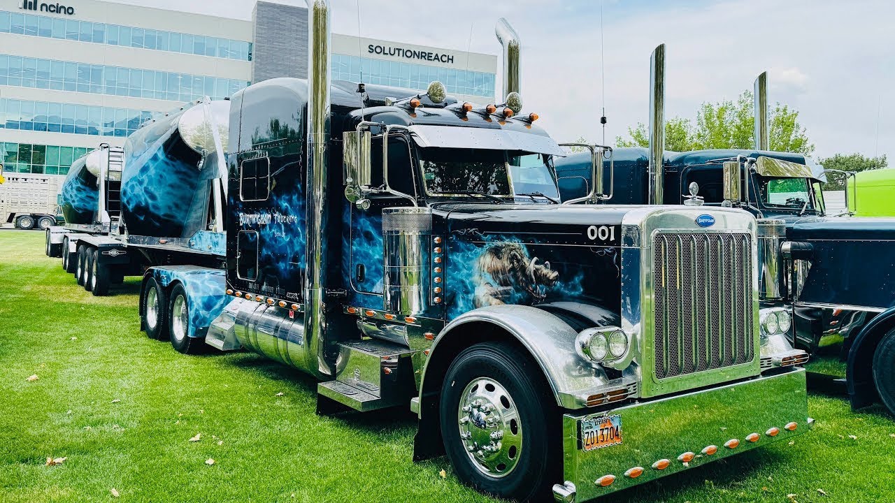 2025 Great Salt Lake Truck Show - Custom Big Rig Trucks from all over the USA (4K) 
