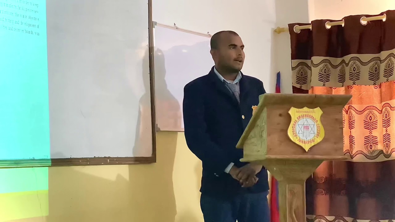 Project presentation by Diploma in Electrical Engineering students