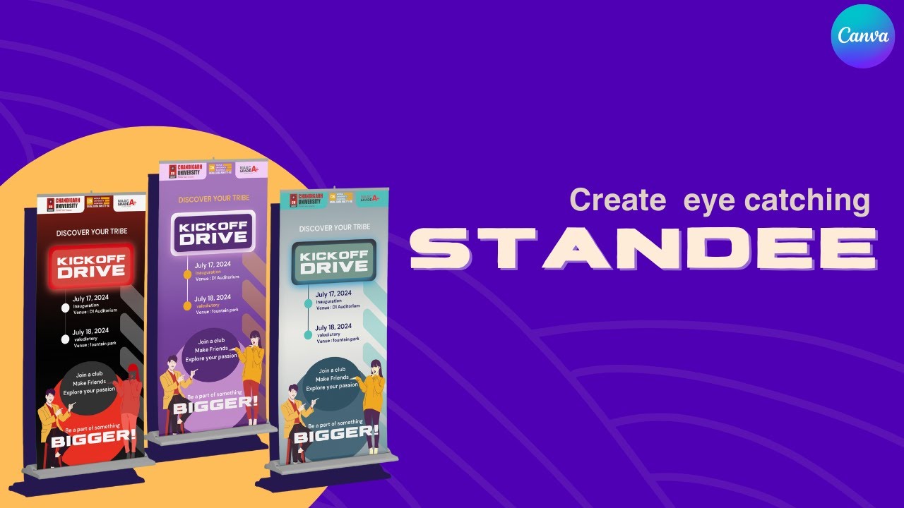 Design Stunning Roll-up Banners and Standees in Canva