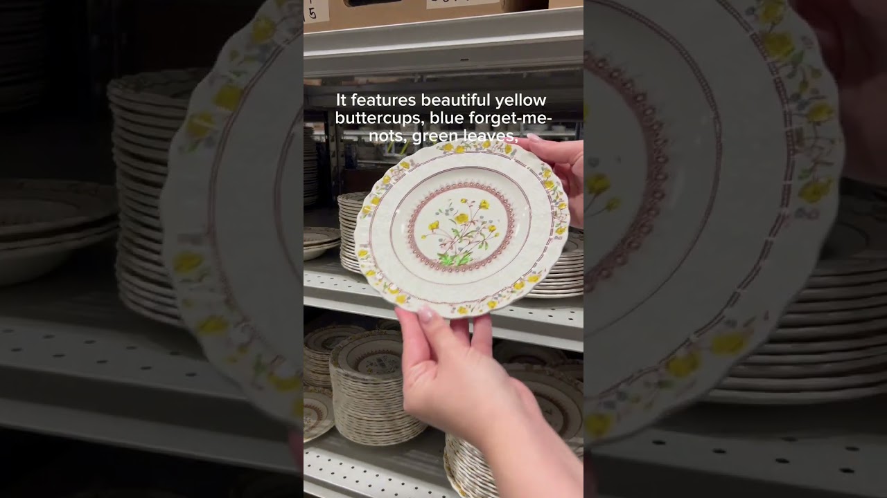 Buttercup Vintage Dinnerware: Treasure Find