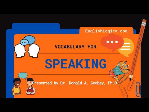 Vocabulary Related to 'Speaking' | Synonyms & Idioms for Speaking | Vocabulary Builder