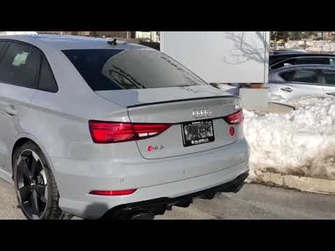 Audi RS 3 2.5T quattro 7sp S tronic 2019 Black Optics Pkg, Audi Sport Pkg, 19" Rotor Rims