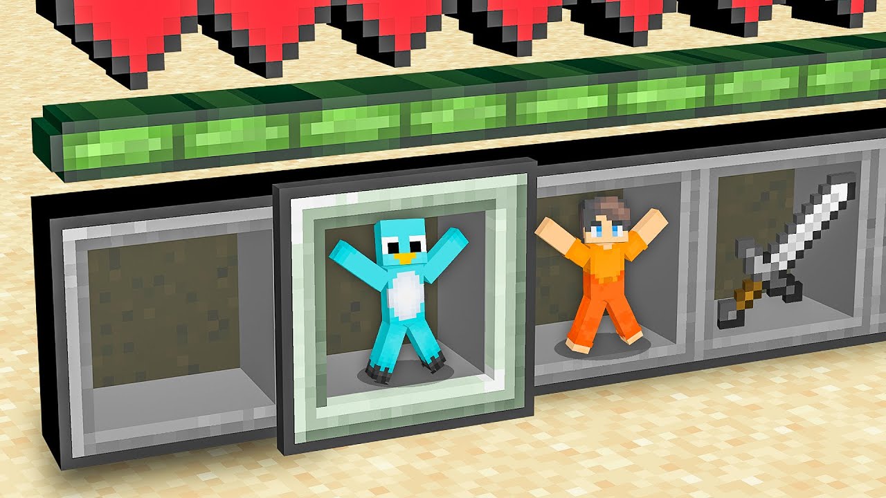 Minecraft, But We Are Inside an Inventory!