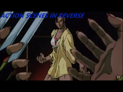Chun Li vs Vega Street Fighter 2 The Movie - In Reverse