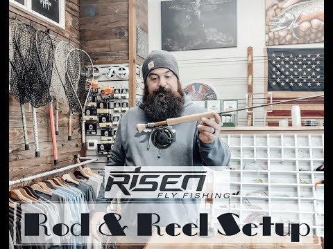 Fly Rod and Reel Setup - Risen 23PS 10' 2WT / Armor 2 Reel -Euro Nymphing Setup