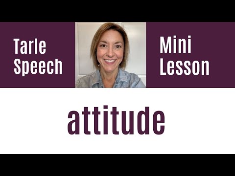 How to Pronounce ATTITUDE - #SHORTS Quick English Pronunciation Mini Lesson