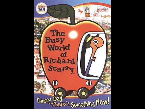 Opening/Closing To The Busy World Of Richard Scarry: Every Day There's Something New 2011 DVD (D1)