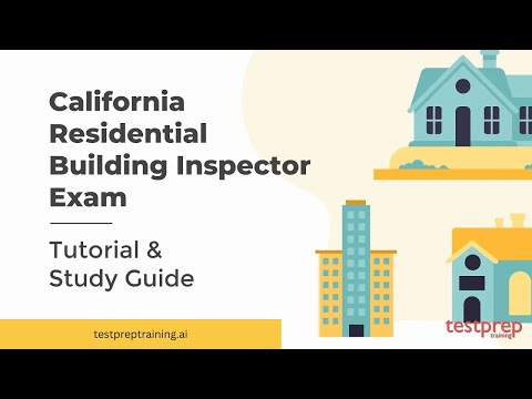 California residential building inspector Tutorial