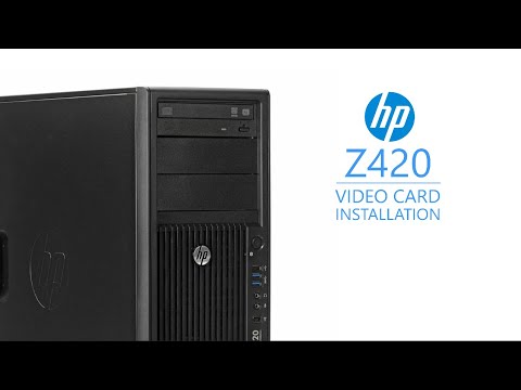 HP Z420 Graphic Card Install Guide