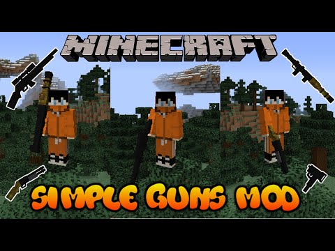 Simple Guns: Reworked Mod para minecraft 1.16.4 | Review en ESPAÑOL