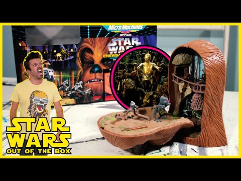Star Wars Micro Machines CHEWBACCA Playset | Review!
