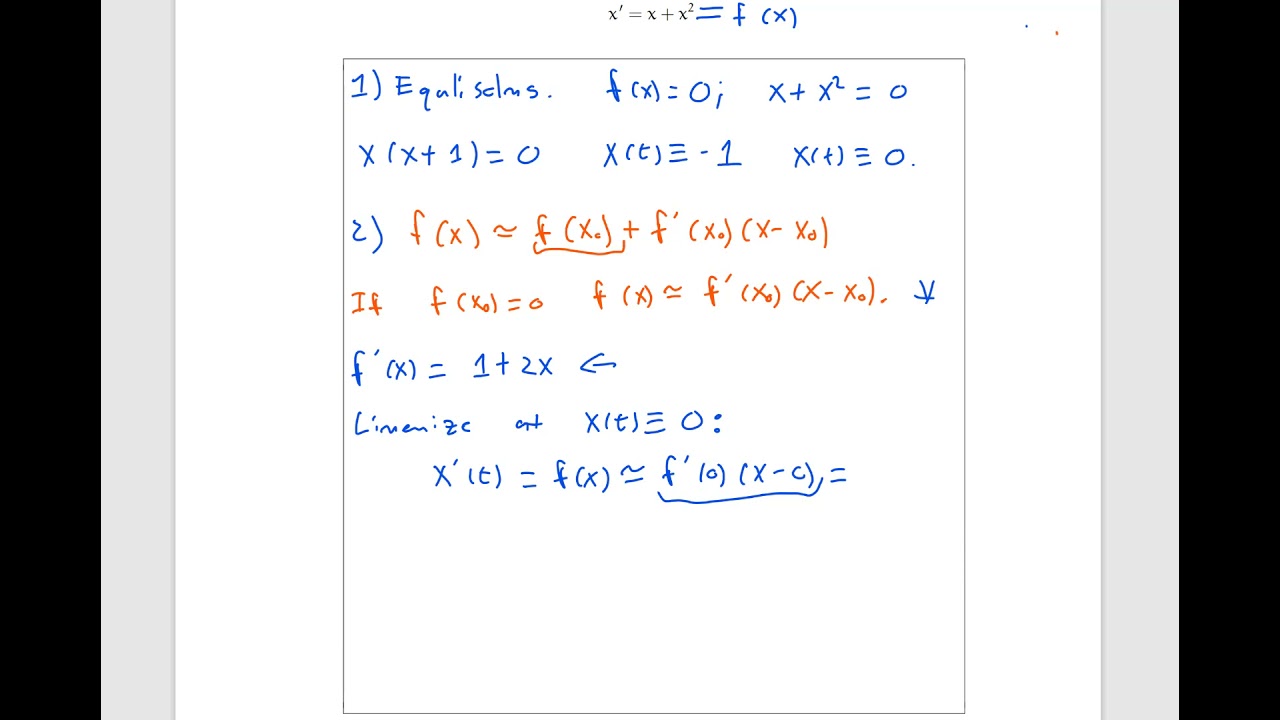 Linearization Problem 1