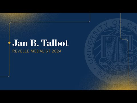 2024 Revelle Medalist: Jan Talbot
