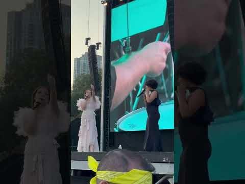 It Could Happen To You with the one and only @RAYEofficial at @lollapalooza ✨best time ever!!