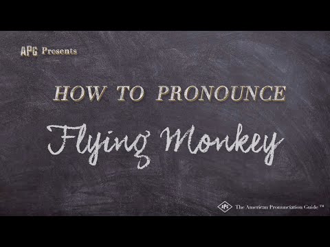 How to Pronounce Flying Monkey (Real Life Examples!)