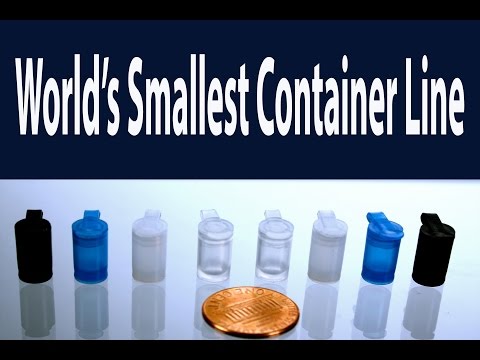 World's Smallest Plastic Container Line