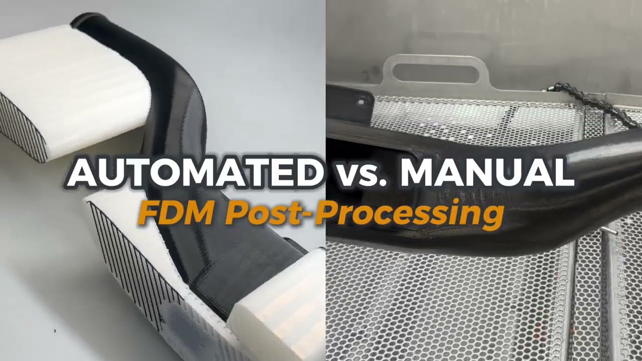Automated vs. Manual FDM Post-Processing | PostProcess BASE Solution
