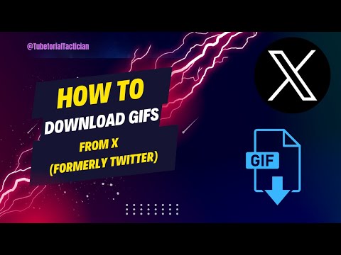 How to download gifs from X (formerly Twitter) #twitter