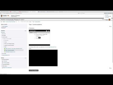 How to navigate Moodle T1 2017