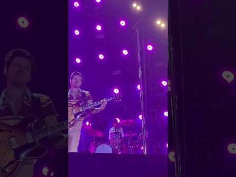 harry being proud of his echo during stockholm syndrome in coventry last night | #harrystyles