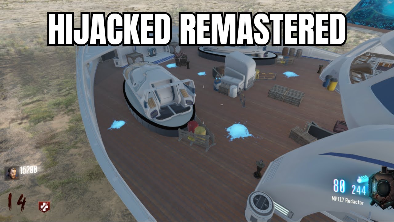 Hijacked Remastered Call of Duty Black Ops 3 Zombies (custom map)