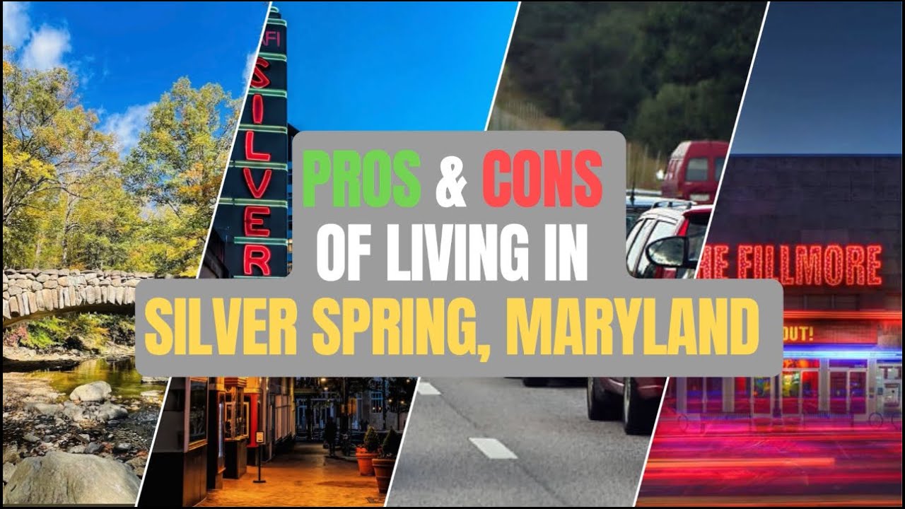 Why I LIVE in Silver Spring, MD (PROS & CONS)