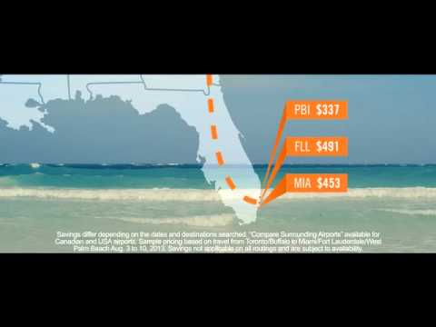Compare Surrounding Airports & Save Big!