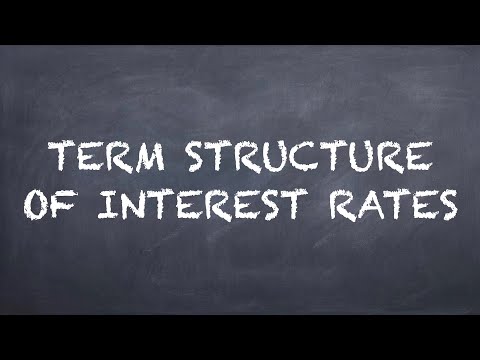 Term Structure of Interest Rates【Dr. Deric】