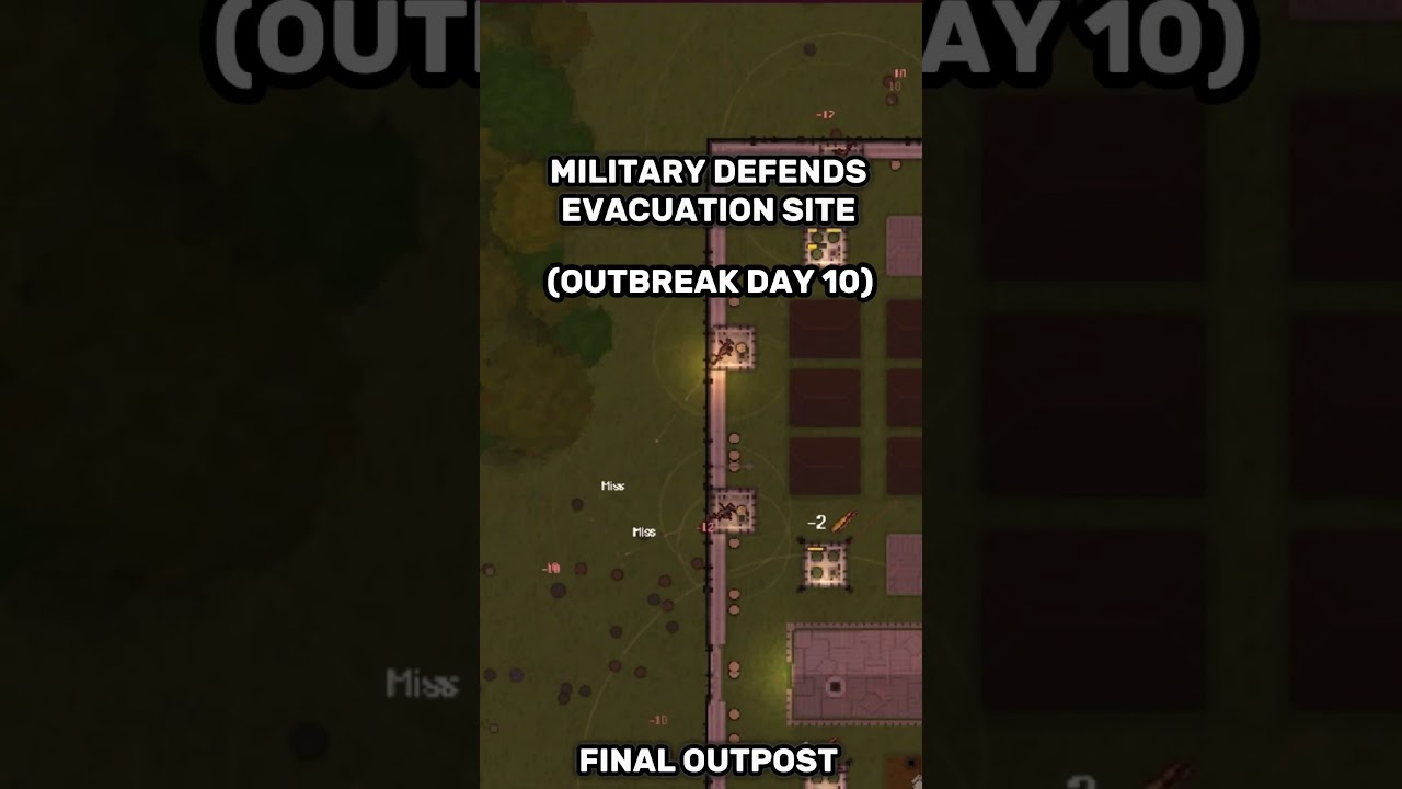 Military defends Evacuation Site in Zombie Apocalypse (Final Outpost) #zombiesurvival #apocalypse