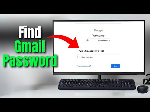 How To Find Gmail Password if Forgotten on pc