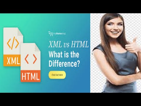 Difference between HTML and XML || Full form of HTML and XML || Full introduction
