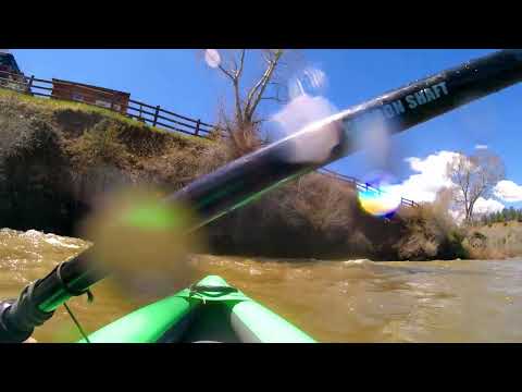 White Water Kayaking: Pagosa Riverside Campground to Yamaguchi park May 12 ,2023 2000cfs