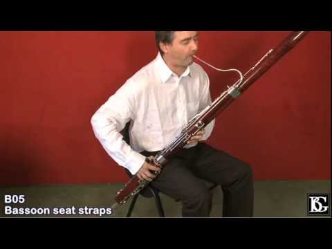 Zappatini Strap Bassoon Regular black iMuso