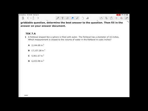 Math STAAR 8th Grade #1-#5