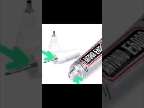 How to prevent E6000 adhesive glue cap from getting stuck