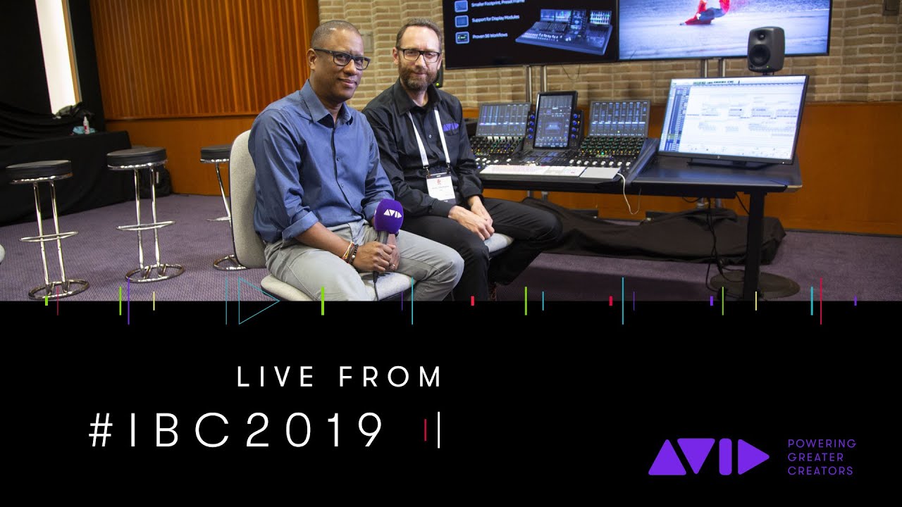 #AVID #IBC2019 LIVE ⏩ Avid S4 — World-class mixing for smaller studios
