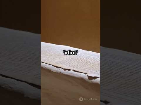 The Surprising History of 'Idiot'!